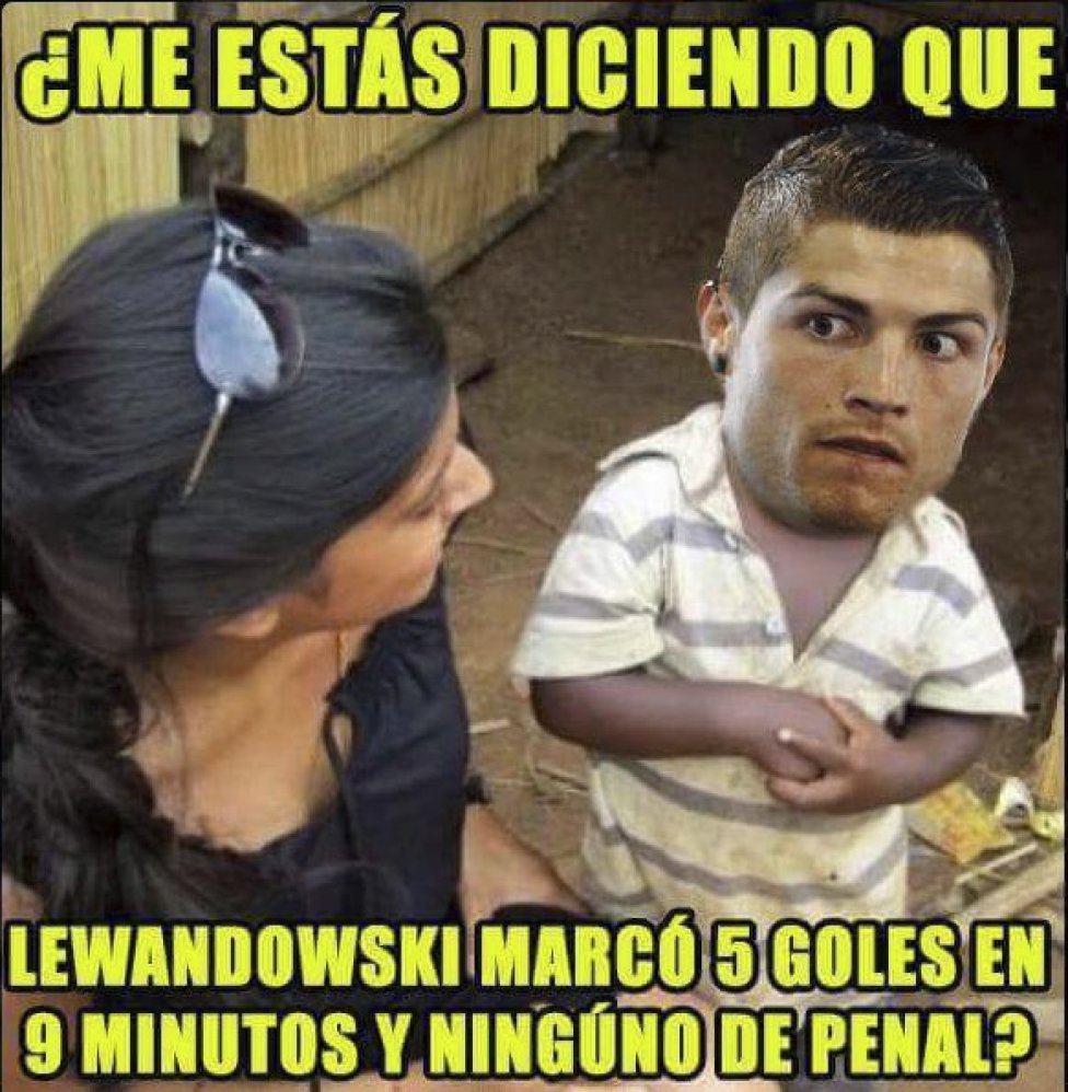 PARA MORIRSE DE LA RISA: Estos son los Memes sobre los 5 goles de ...