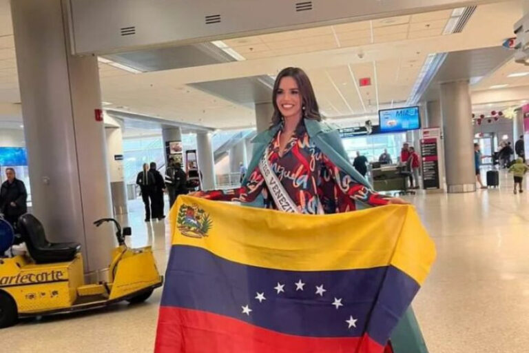 Amanda Dudamel ya está en Nueva Orleans para el Miss Universo ...