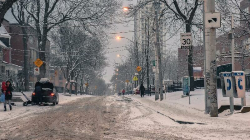 Frío polar extremo con -30 grados congela a Canadá - DiarioRepublica.com